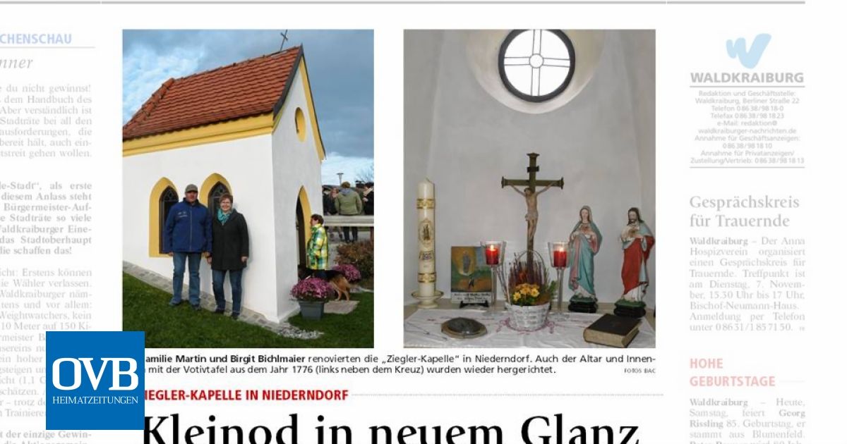 Kleinod in neuem Glanz - OVB Heimatzeitungen