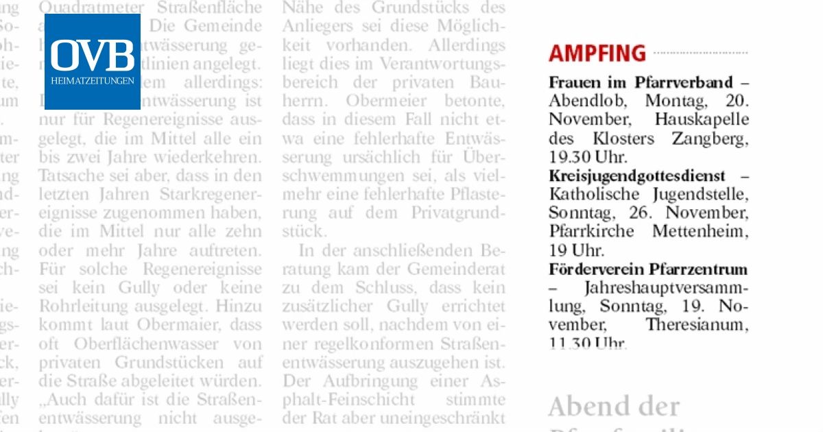 ampfing - OVB Heimatzeitungen