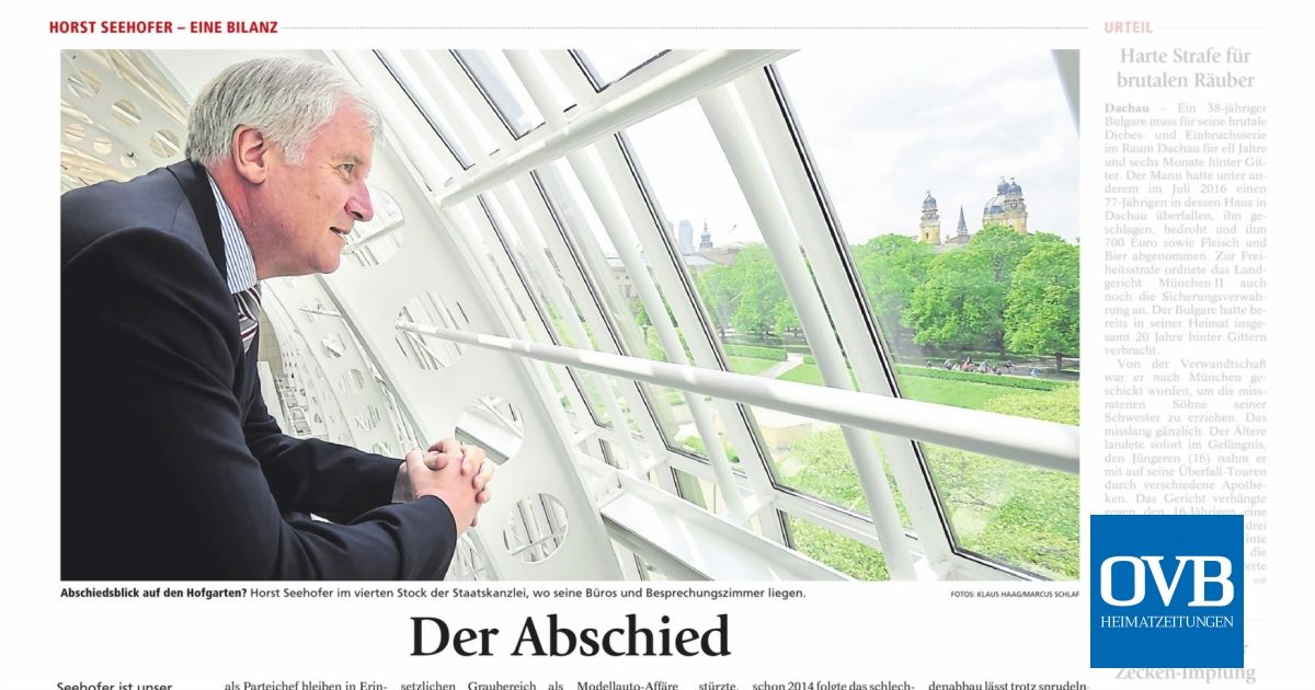 Der Abschied - OVB Heimatzeitungen