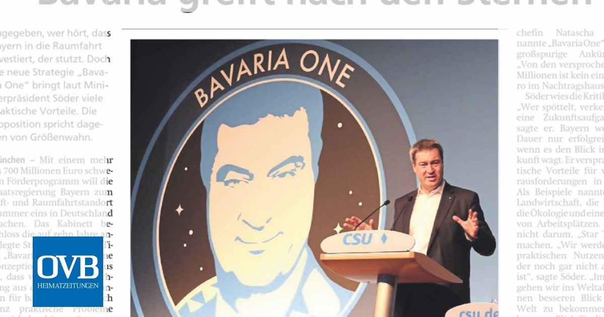 Söder-Logo sorgt für Häme und Spott - OVB Heimatzeitungen