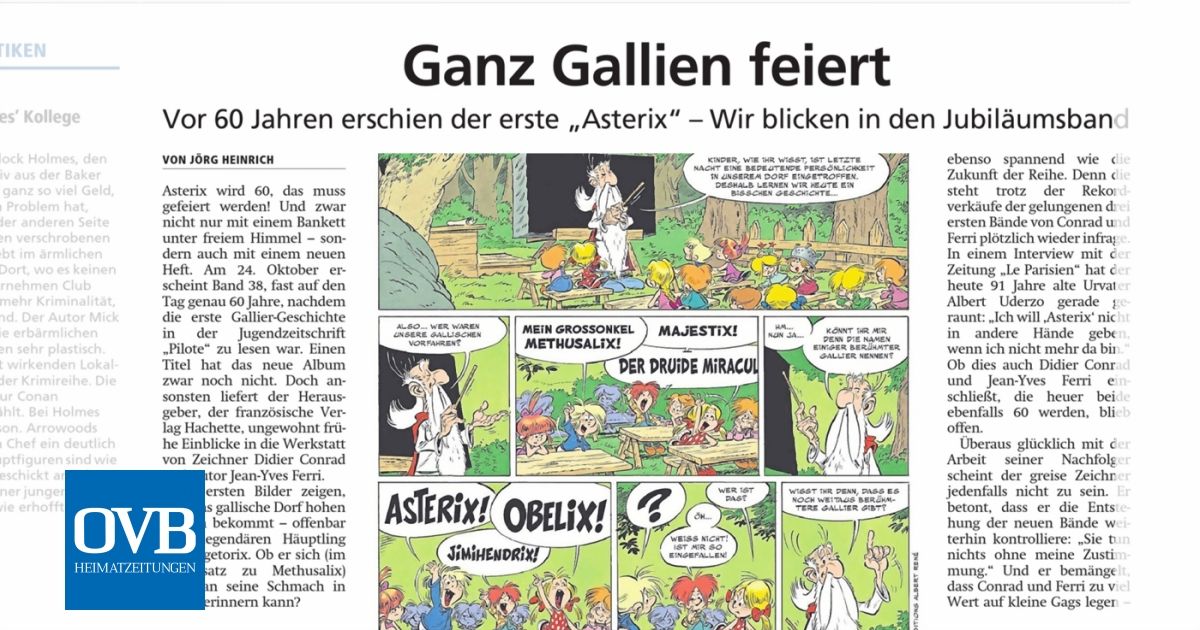 Ganz Gallien feiert - OVB Heimatzeitungen