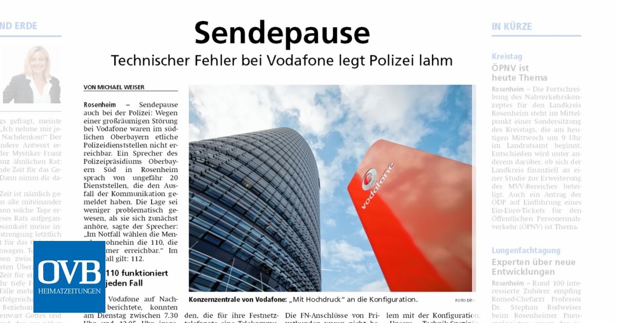 Sendepause - OVB Heimatzeitungen