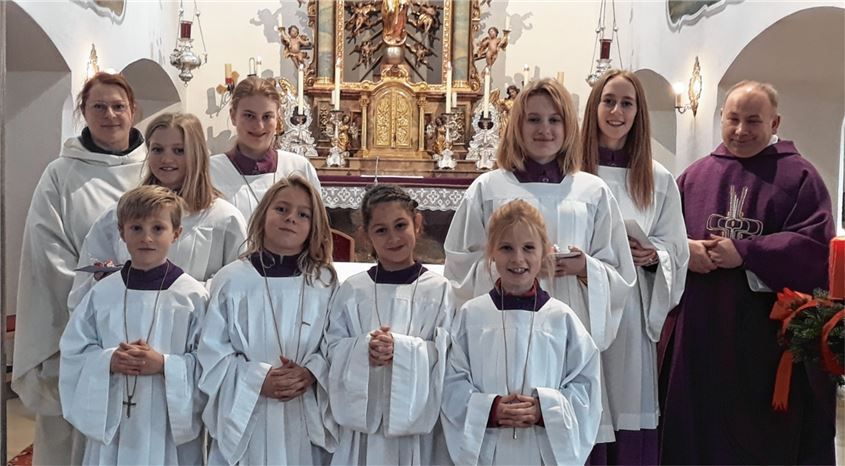 OVB Heimatzeitungen | Neue Ministranten in Ramsau