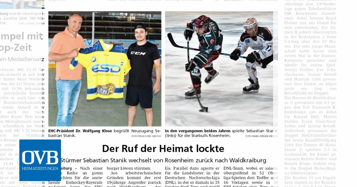 Der Ruf der Heimat lockte - OVB Heimatzeitungen