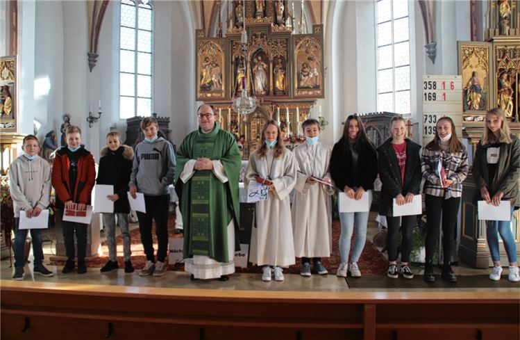 OVB Heimatzeitungen | Wechsel und Neuaufnahme bei Griesstätter Ministranten