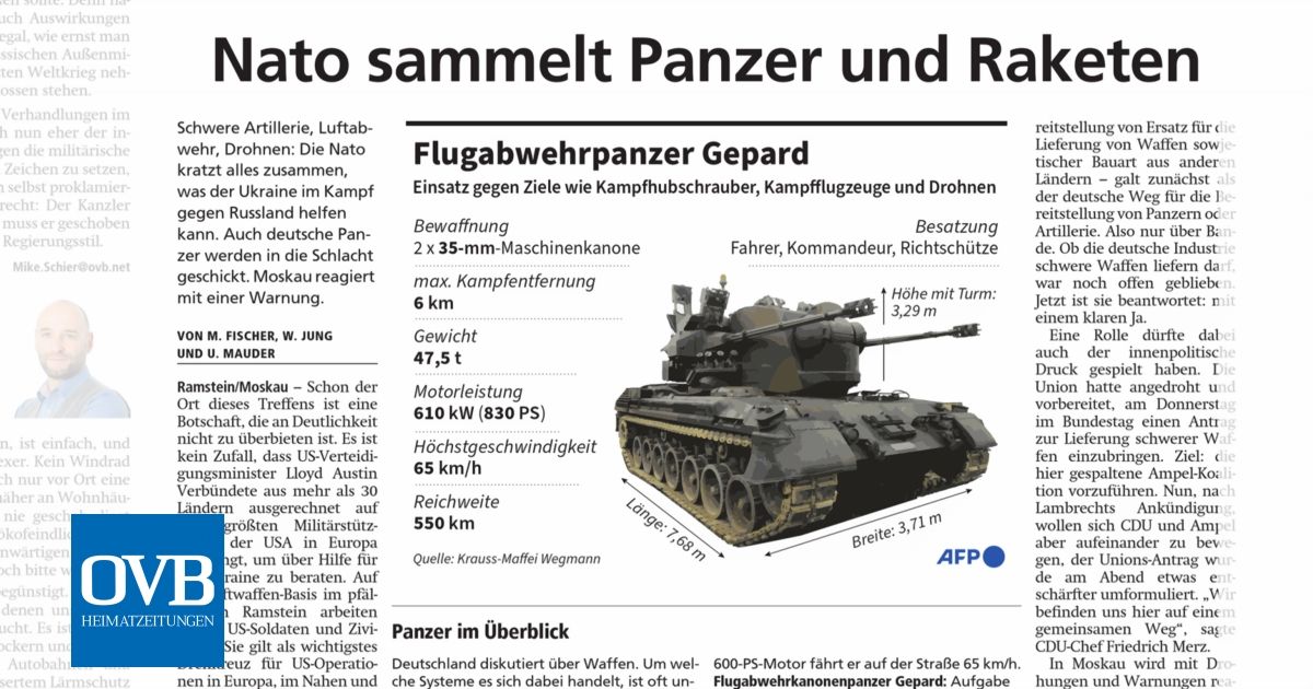 Nato sammelt Panzer und Raketen - OVB Heimatzeitungen