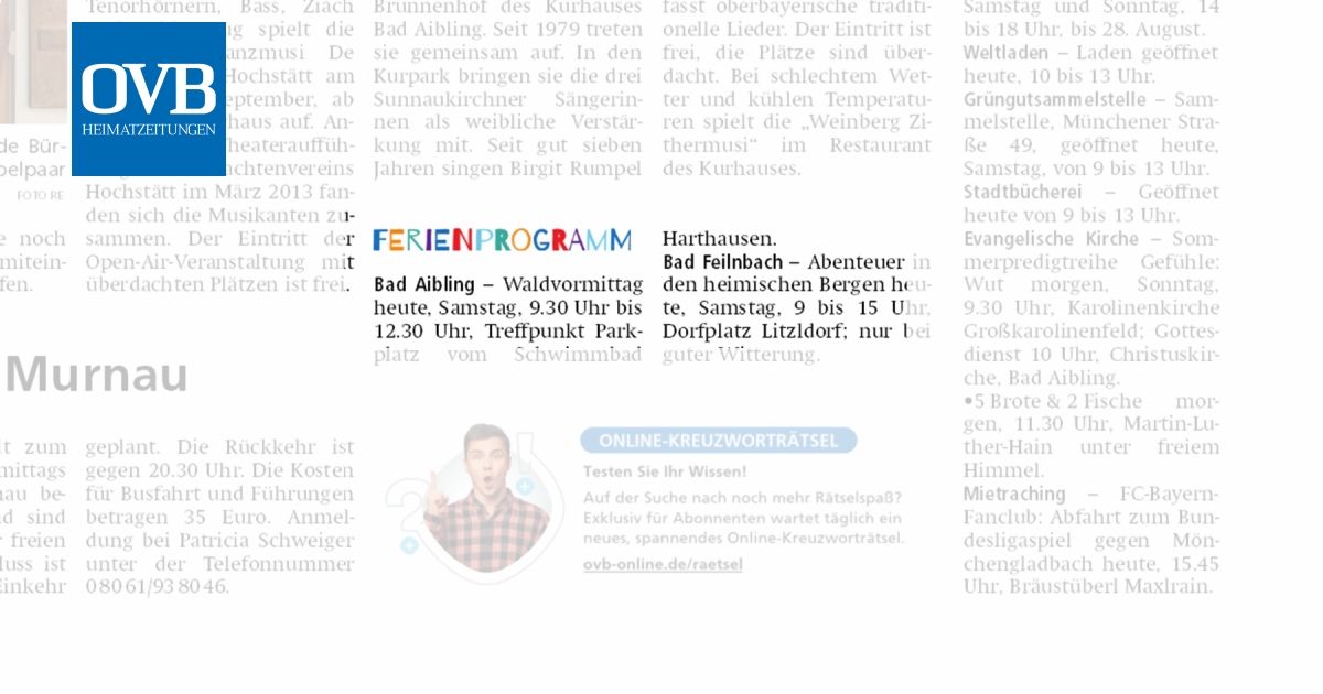 - OVB Heimatzeitungen