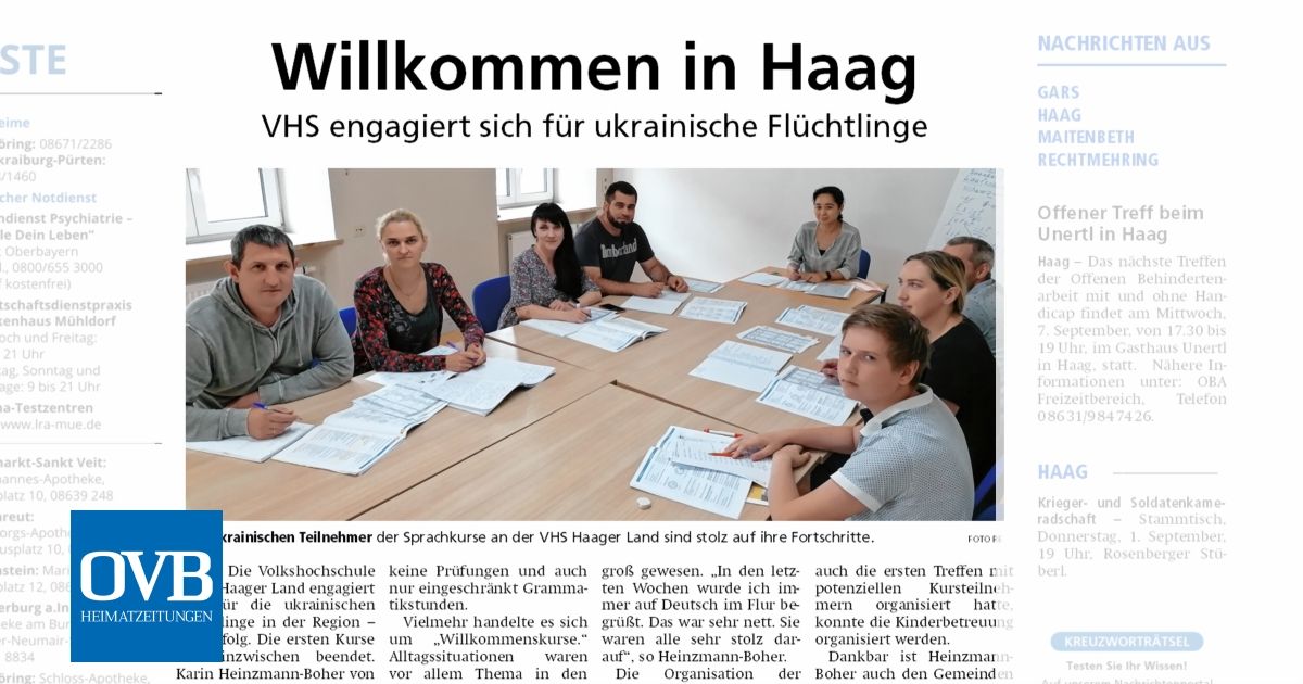 Willkommen in Haag - OVB Heimatzeitungen