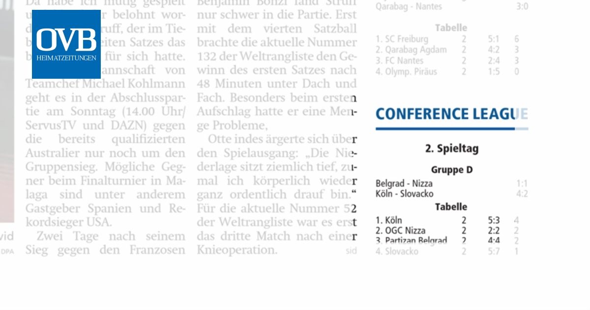 - OVB Heimatzeitungen