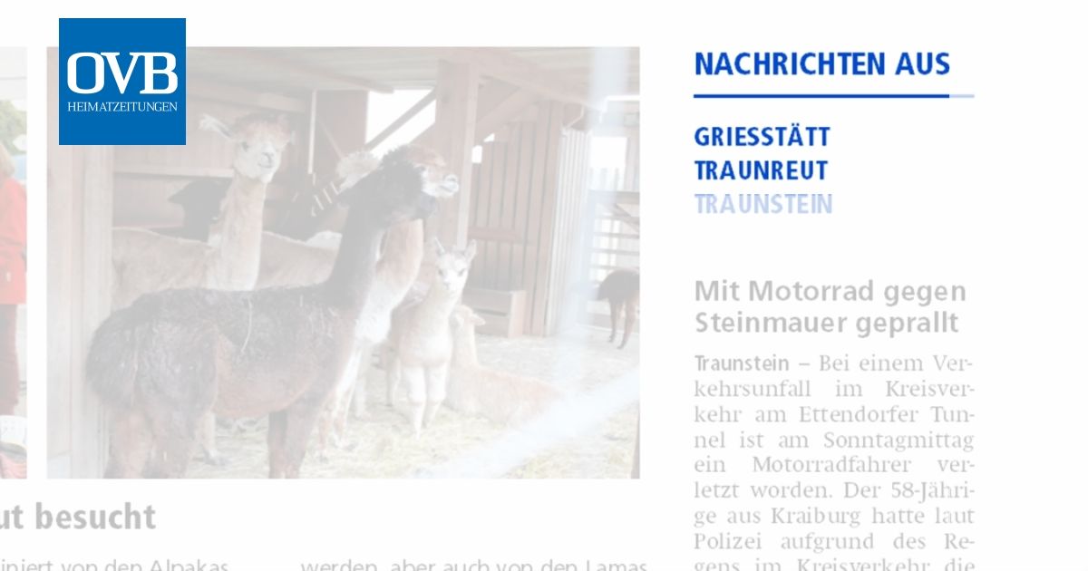 Nachrichten aus - OVB Heimatzeitungen