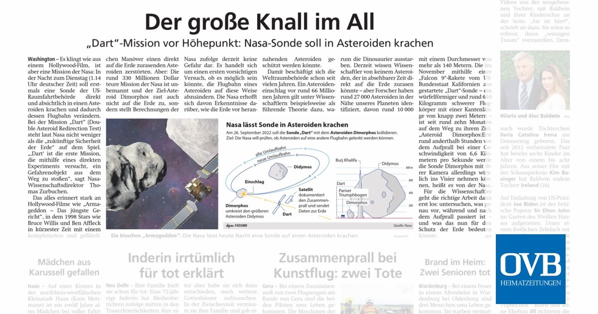 Der große Knall im All - OVB Heimatzeitungen
