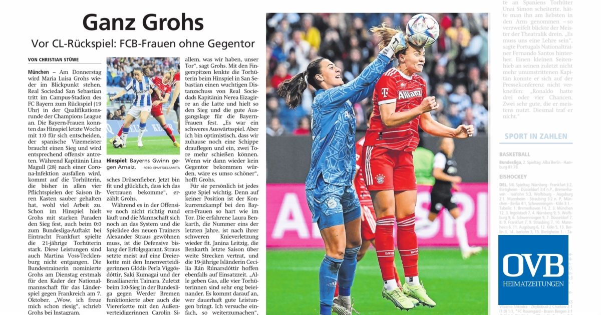 Ganz Grohs - OVB Heimatzeitungen