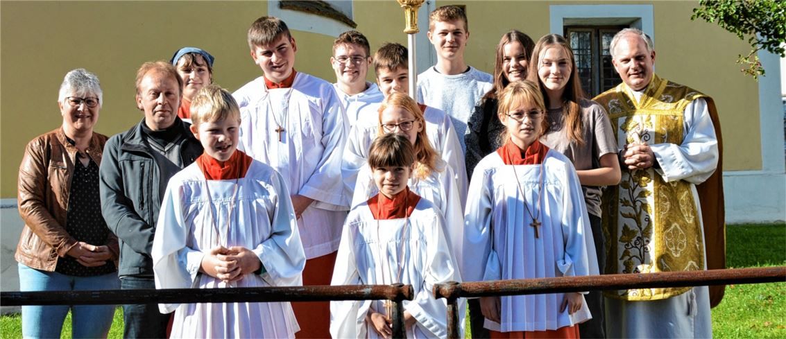 OVB Heimatzeitungen | Wechsel bei den Minis der Pfarrei Buchbach