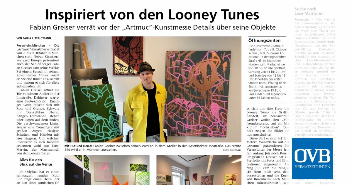 Inspiriert von den Looney Tunes - OVB Heimatzeitungen