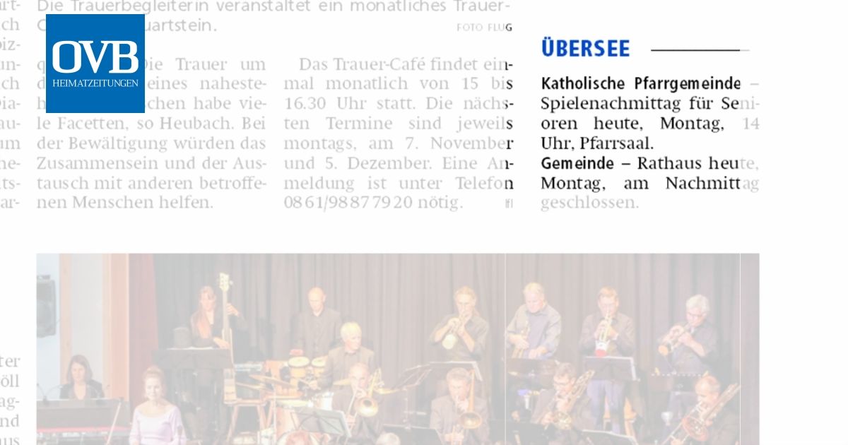 ÜBERSEE - OVB Heimatzeitungen