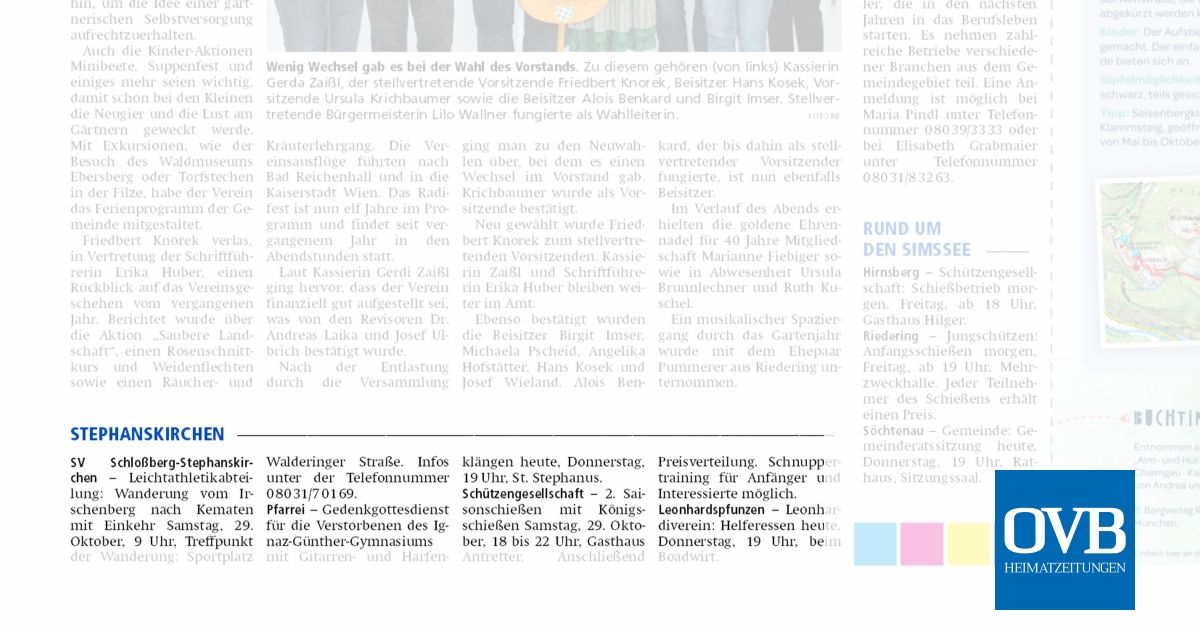 Stephanskirchen - OVB Heimatzeitungen