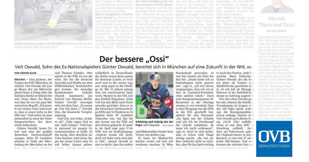 Der bessere „Ossi“ - OVB Heimatzeitungen
