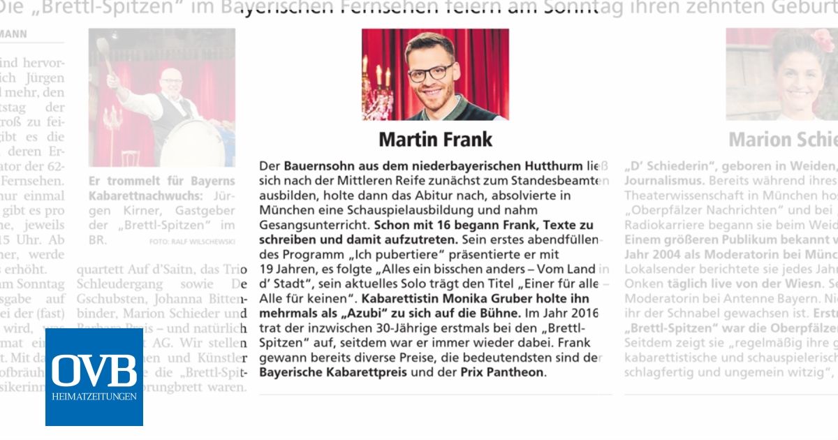 Martin Frank - OVB Heimatzeitungen