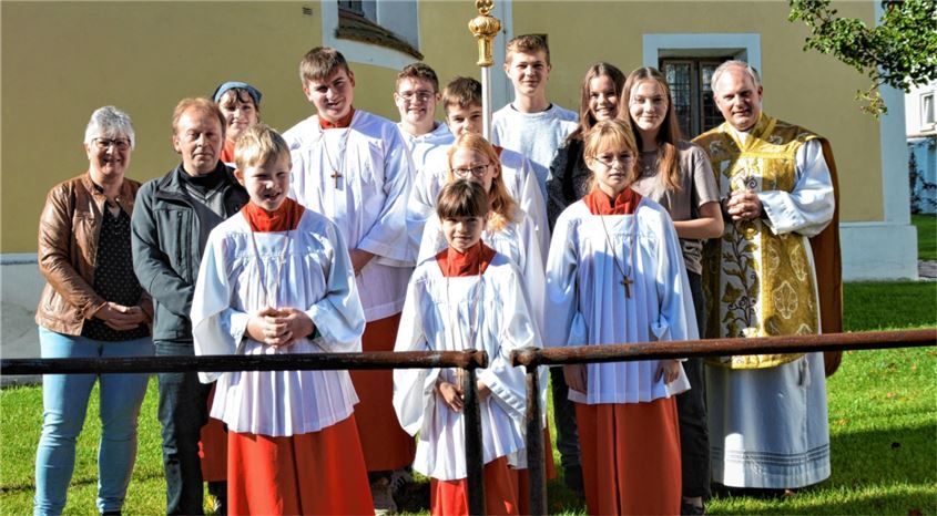 OVB Heimatzeitungen | Wechsel bei den Minis der Pfarrei Buchbach