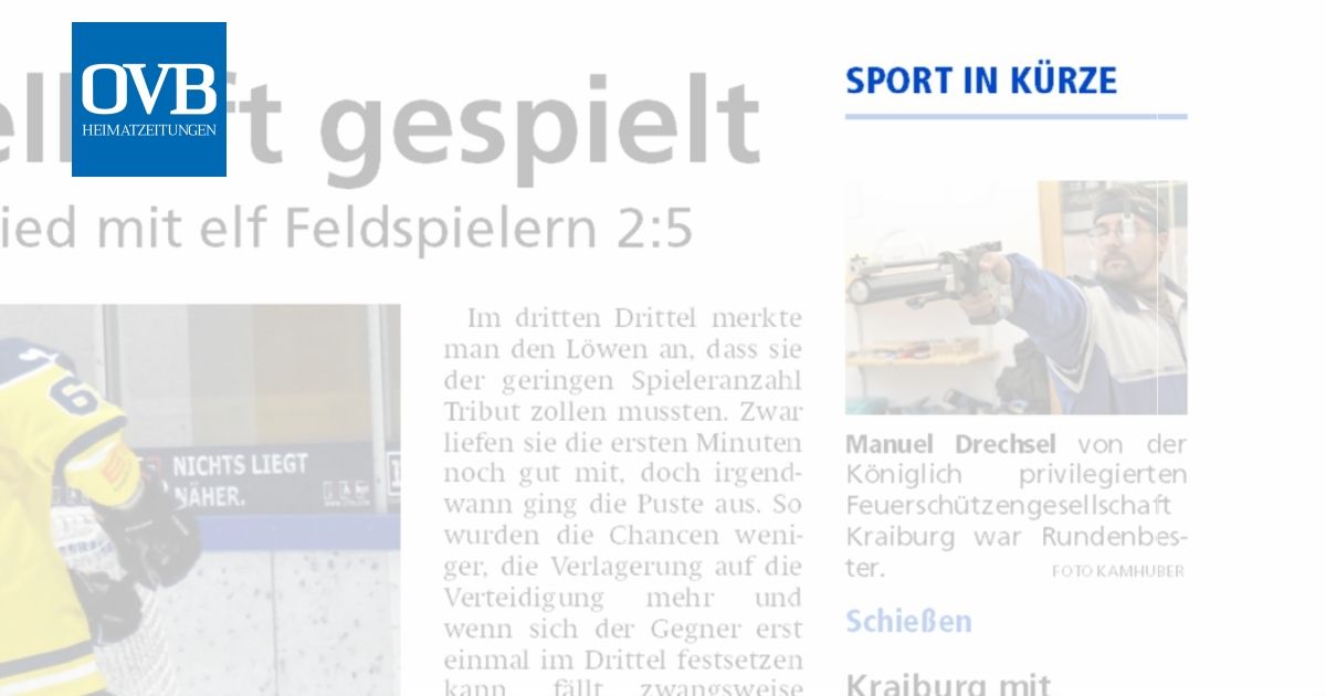 - OVB Heimatzeitungen