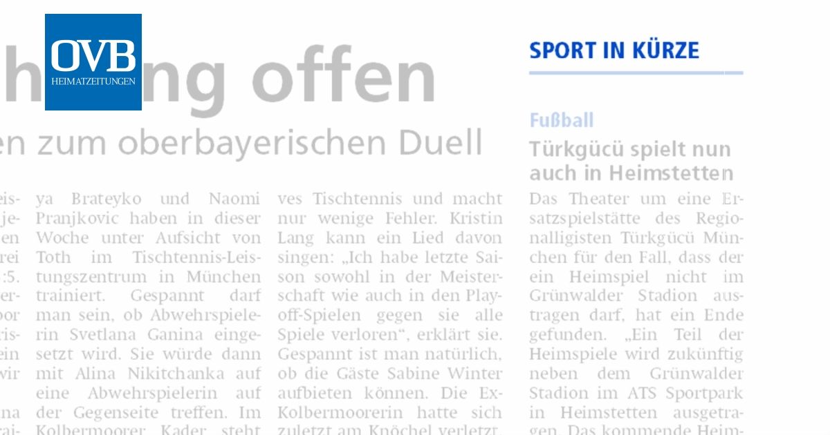 - OVB Heimatzeitungen