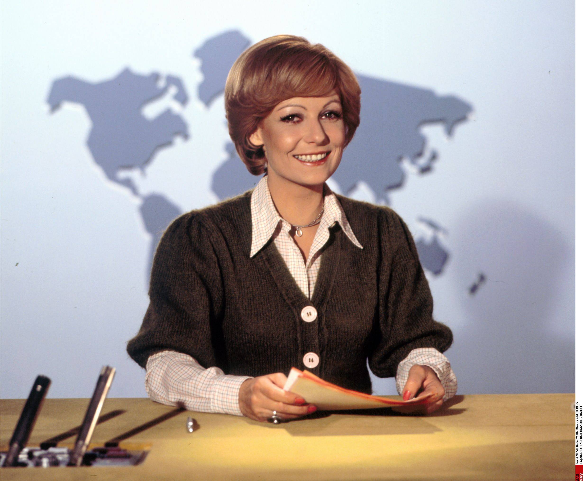 OVB Heimatzeitungen | Die einzig wahre „Miss Tagesschau“, Dagmar Berghoff wird 80
