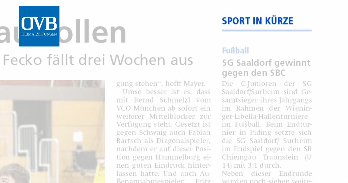 - OVB Heimatzeitungen