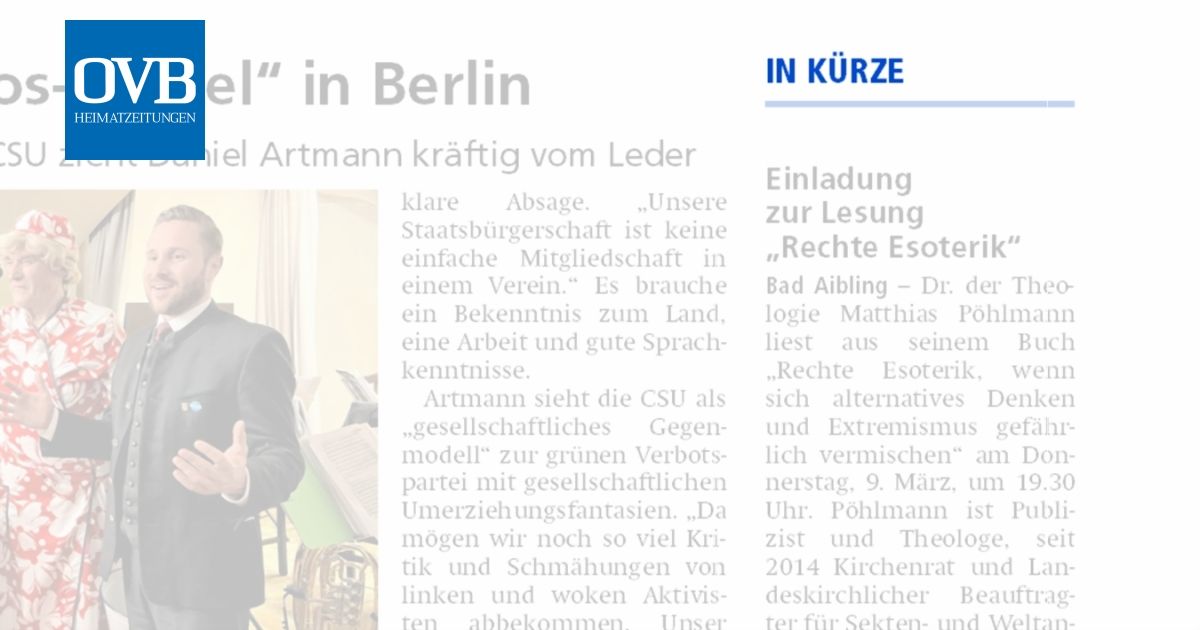 - OVB Heimatzeitungen