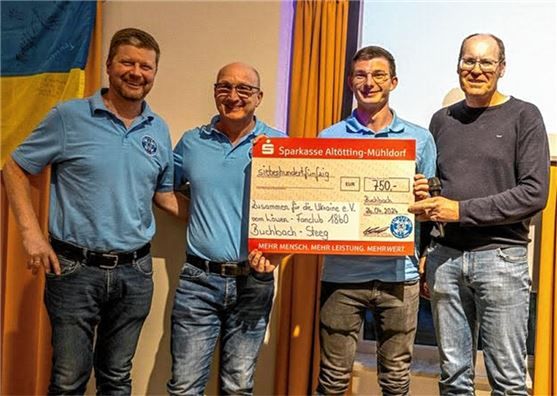 OVB Heimatzeitungen | Fanclub 1860 Buchbach-Steeg spendet für den guten Zweck